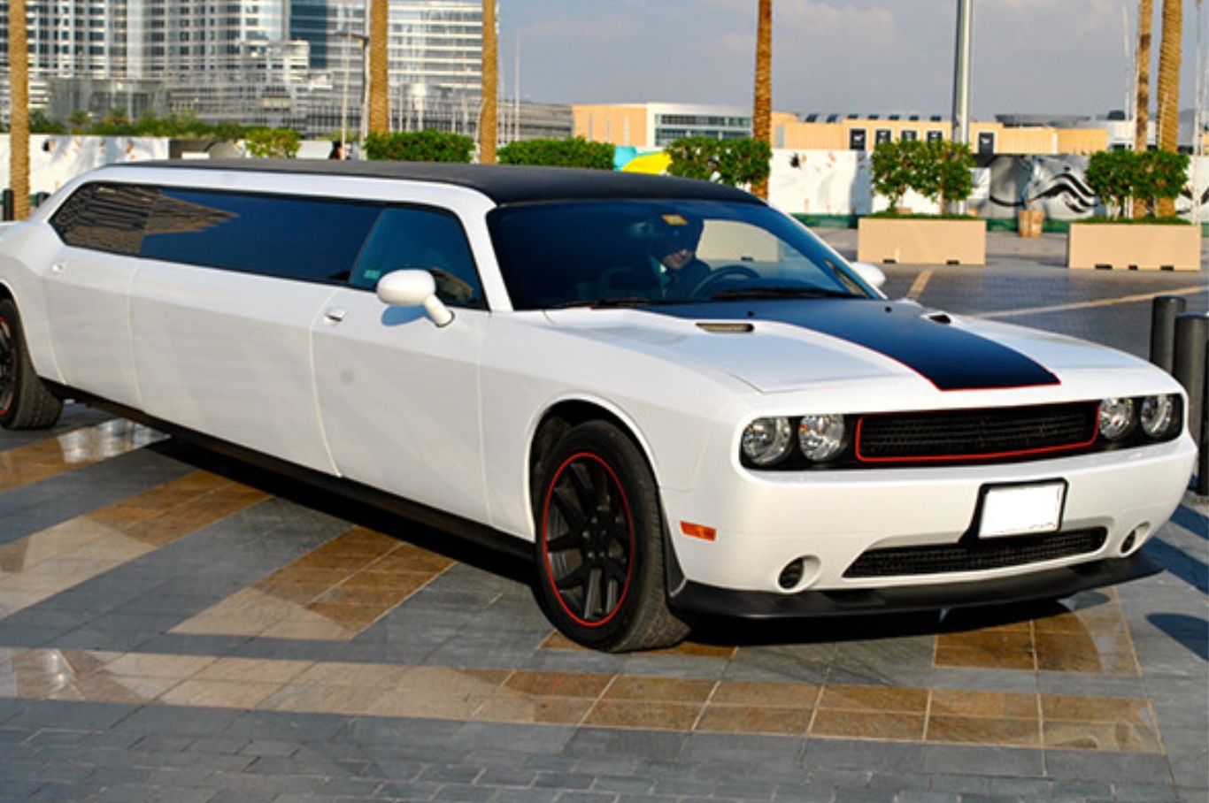 Dodge Challenger SRT Limousine Ride | Luxury Redefined